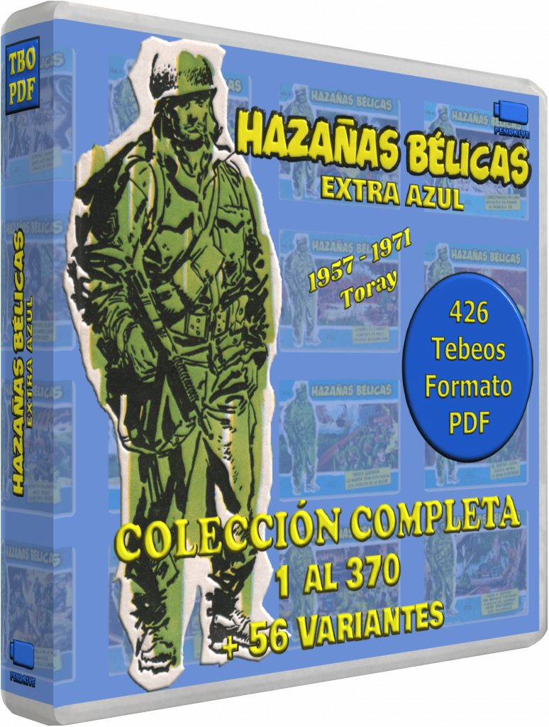 HAZAÑAS BÉLICAS Extra Azul - Colección Completa - 426 Tebeos En Formato ...